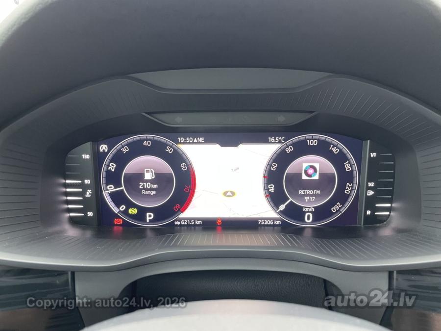 Серый Шкода Kodiaq 2021 в Таллин, объемом двигателя 1.50 л и пробегом 75 тыс. км за 27499 €, фото 26 на AUTOMOTO.COM.LV