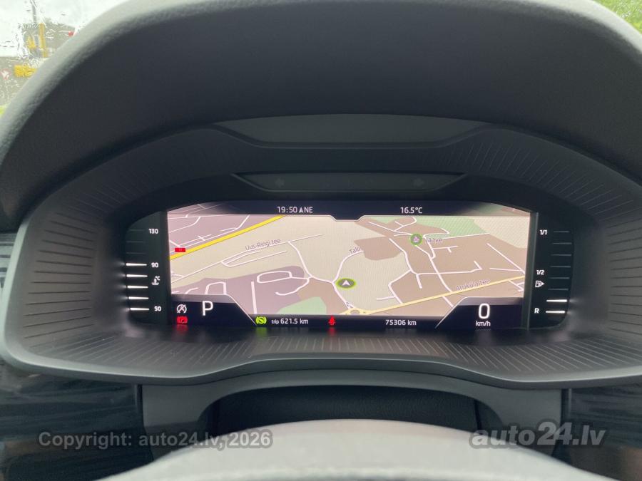 Серый Шкода Kodiaq 2021 в Таллин, объемом двигателя 1.50 л и пробегом 75 тыс. км за 27499 €, фото 27 на AUTOMOTO.COM.LV