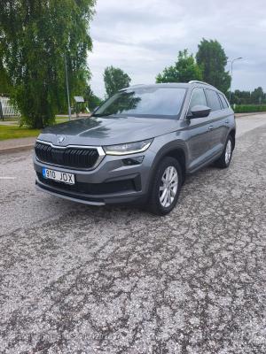 Grey Skoda Kodiaq 2021 in Tallinn, with an engine capacity of 2.00 L and mileage of 91 thousand km for 28900 €, photo  on AUTOMOTO.COM.LV