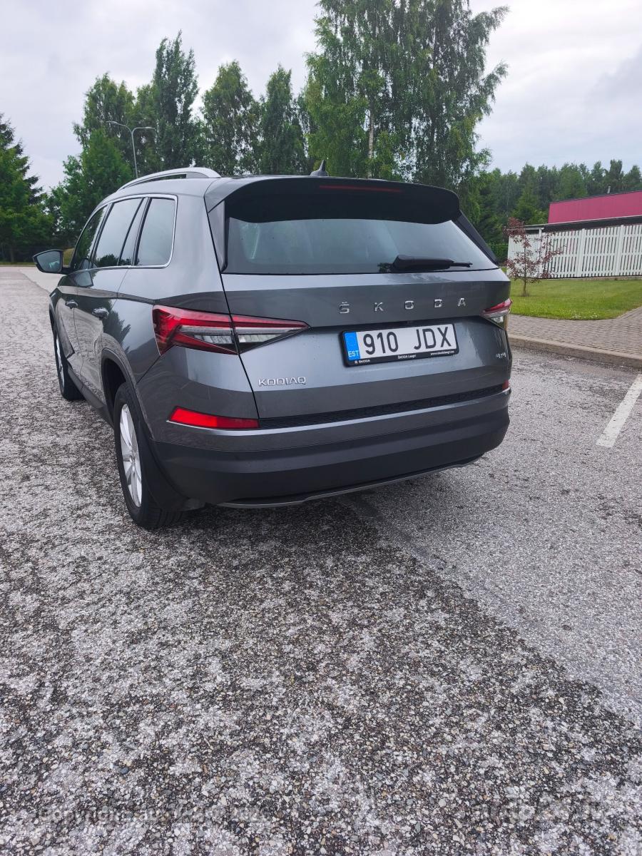 Grey Skoda Kodiaq 2021 in Tallinn, with an engine capacity of 2.00 L and mileage of 91 thousand km for 28900 €, photo 3 on AUTOMOTO.COM.LV
