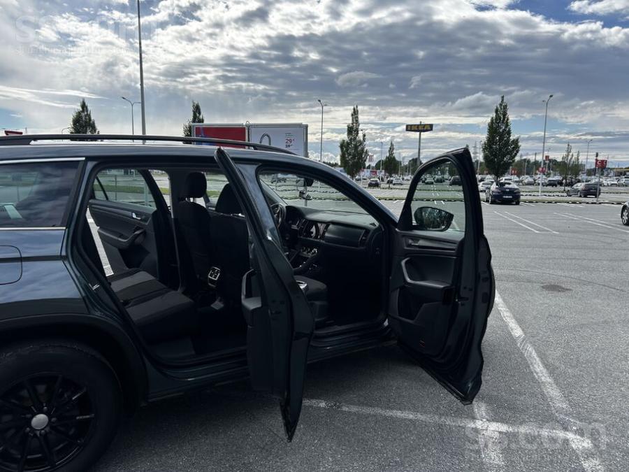 Grey Skoda Kodiaq 2021 in Riga, with an engine capacity of 1.50 L and mileage of 105 thousand km for 20500 €, photo 10 on AUTOMOTO.COM.LV