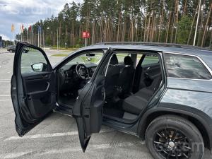 Grey Skoda Kodiaq 2021 in Riga, with an engine capacity of 1.50 L and mileage of 105 thousand km for 20500 €, photo 12 on AUTOMOTO.COM.LV