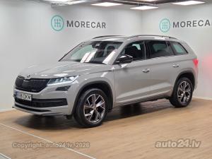 Pelēks Skoda Kodiaq 2021 Tallina, ar dzinēja tilpumu 2.00 L un nobraukumu 173 tūkst. km par 22900 €, foto  vietnē AUTOMOTO.COM.LV