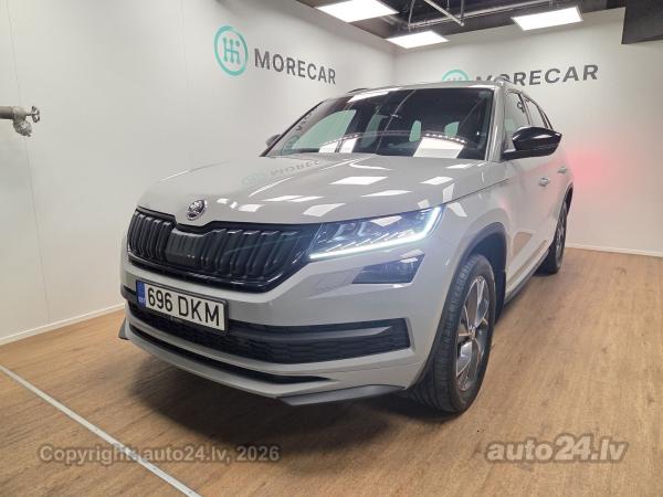 Grey Skoda Kodiaq 2021 in Tallinn, with an engine capacity of 2.00 L and mileage of 173 thousand km for 22900 €, photo 3 on AUTOMOTO.COM.LV