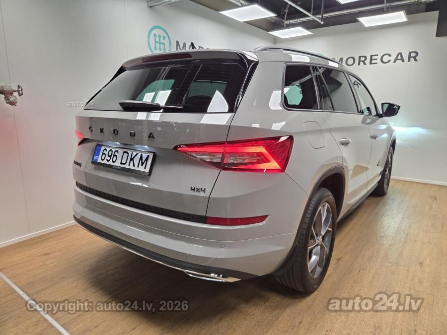 Pelēks Skoda Kodiaq 2021 Tallina, ar dzinēja tilpumu 2.00 L un nobraukumu 173 tūkst. km par 22900 €, foto 7 vietnē AUTOMOTO.COM.LV