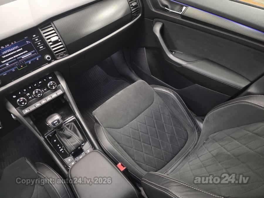 Pelēks Skoda Kodiaq 2021 Tallina, ar dzinēja tilpumu 2.00 L un nobraukumu 173 tūkst. km par 22900 €, foto 17 vietnē AUTOMOTO.COM.LV