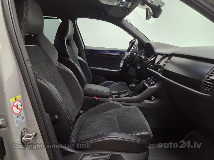 Pelēks Skoda Kodiaq 2021 Tallina, ar dzinēja tilpumu 2.00 L un nobraukumu 173 tūkst. km par 22900 €, foto 18 vietnē AUTOMOTO.COM.LV