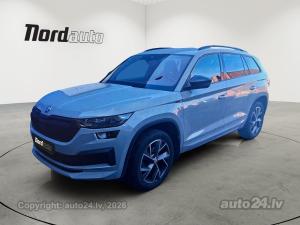 Grey Skoda Kodiaq 2021 in Tallinn, with an engine capacity of 2.00 L and mileage of 98 thousand km for 27490 €, photo  on AUTOMOTO.COM.LV