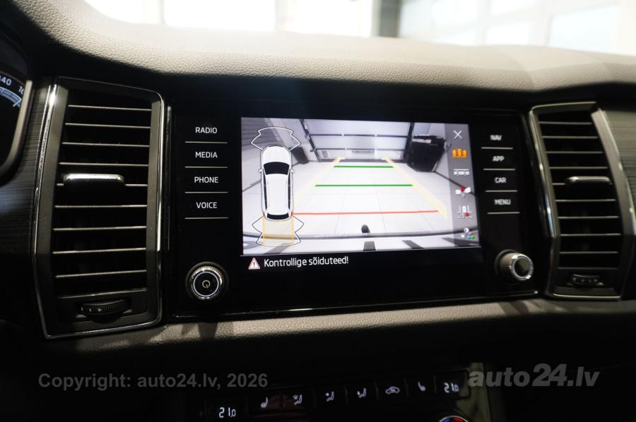 Pelēks Skoda Kodiaq 2021 Tallina, ar dzinēja tilpumu 2.00 L un nobraukumu 208 tūkst. km par 20900 €, foto 17 vietnē AUTOMOTO.COM.LV