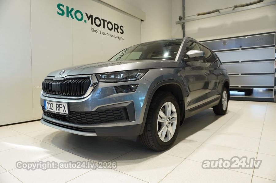 Серый Шкода Kodiaq 2021 в Таллин, объемом двигателя 2.00 л и пробегом 112 тыс. км за 26900 €, фото 1 на AUTOMOTO.COM.LV