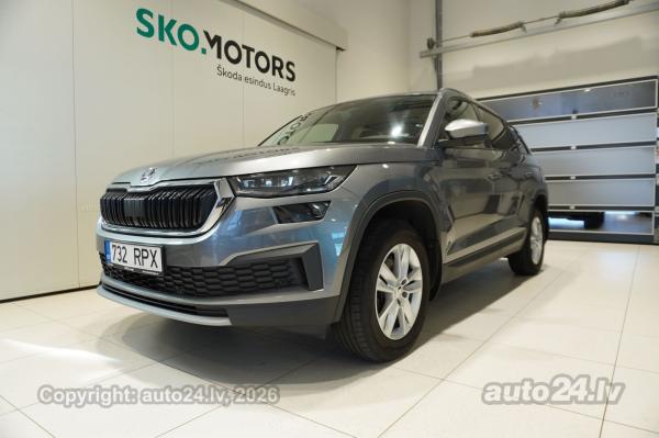 Pelēks Skoda Kodiaq 2021 Tallina, ar dzinēja tilpumu 2.00 L un nobraukumu 112 tūkst. km par 26900 €, foto 1 vietnē AUTOMOTO.COM.LV
