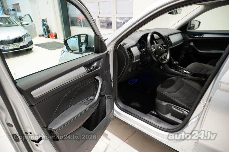Grey Skoda Kodiaq 2021 in Tallinn, with an engine capacity of 1.50 L and mileage of 161 thousand km for 22900 €, photo 13 on AUTOMOTO.COM.LV