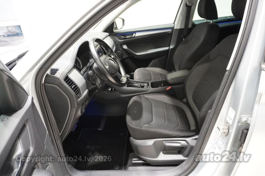 Grey Skoda Kodiaq 2021 in Tallinn, with an engine capacity of 1.50 L and mileage of 161 thousand km for 22900 €, photo 14 on AUTOMOTO.COM.LV
