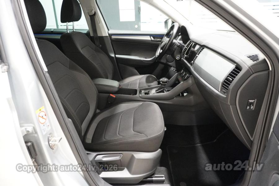 Grey Skoda Kodiaq 2021 in Tallinn, with an engine capacity of 1.50 L and mileage of 161 thousand km for 22900 €, photo 15 on AUTOMOTO.COM.LV