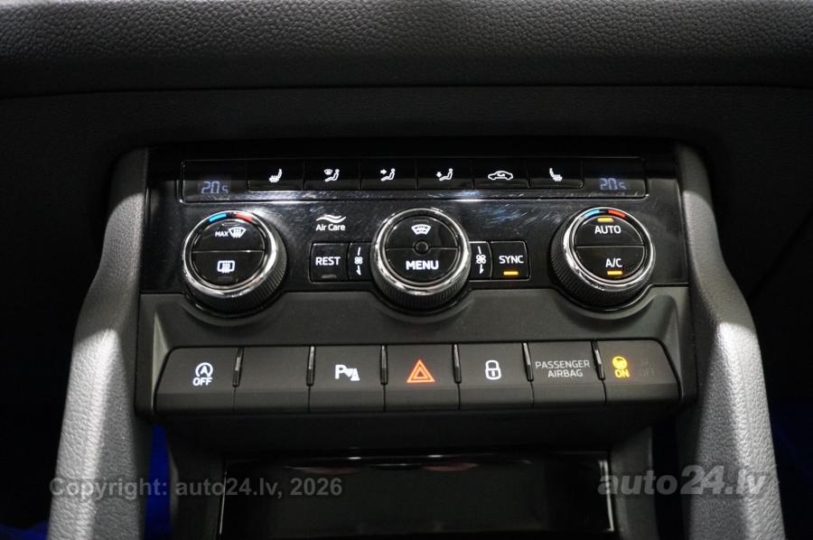 Grey Skoda Kodiaq 2021 in Tallinn, with an engine capacity of 1.50 L and mileage of 161 thousand km for 22900 €, photo 20 on AUTOMOTO.COM.LV