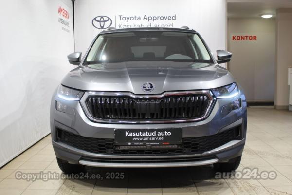 Pelēks Skoda Kodiaq 2022 Tallina, ar dzinēja tilpumu 2.00 L un nobraukumu 62 tūkst. km par 35490 €, foto 5 vietnē AUTOMOTO.COM.LV