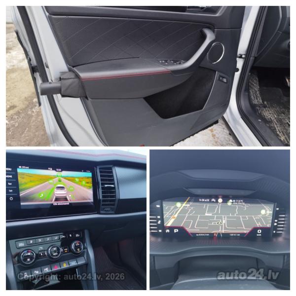 Grey Skoda Kodiaq 2022 in Tallinn, with an engine capacity of 2.00 L and mileage of 108 thousand km for 37500 €, photo 11 on AUTOMOTO.COM.LV