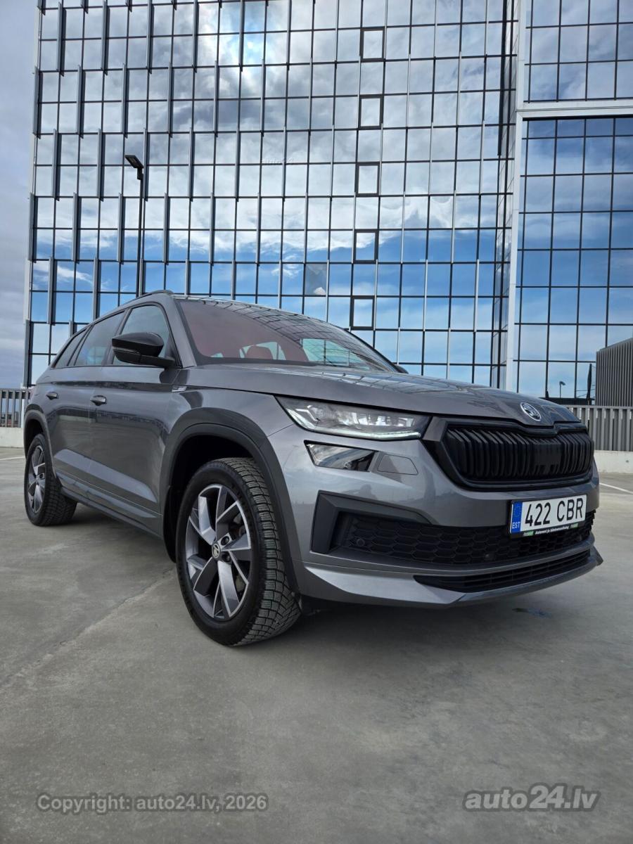 Серый Шкода Kodiaq 2022 в Таллин, объемом двигателя 2.00 л и пробегом 119 тыс. км за 34800 €, фото 3 на AUTOMOTO.COM.LV