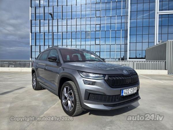Grey Skoda Kodiaq 2022 in Tallinn, with an engine capacity of 2.00 L and mileage of 119 thousand km for 34800 €, photo 7 on AUTOMOTO.COM.LV