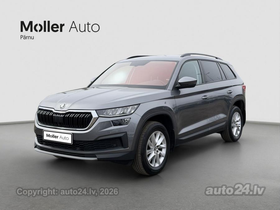 Pelēks Skoda Kodiaq 2022 Pērnava, ar dzinēja tilpumu 1.50 L un nobraukumu 76 tūkst. km par 27900 €, foto 1 vietnē AUTOMOTO.COM.LV