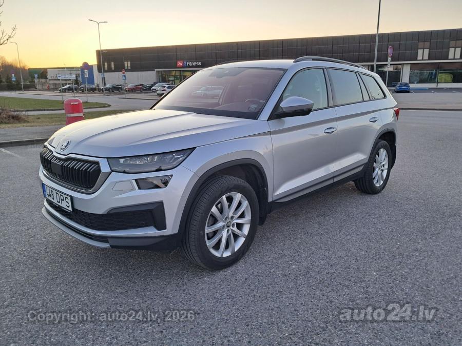Grey Skoda Kodiaq 2022 in Tallinn, with an engine capacity of 2.00 L and mileage of 84 thousand km for 31900 €, photo 1 on AUTOMOTO.COM.LV
