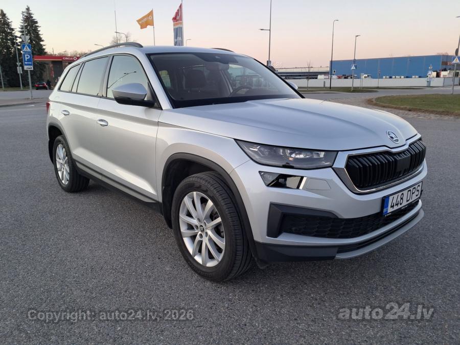 Grey Skoda Kodiaq 2022 in Tallinn, with an engine capacity of 2.00 L and mileage of 84 thousand km for 31900 €, photo 3 on AUTOMOTO.COM.LV