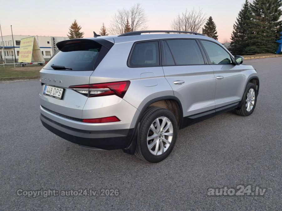 Grey Skoda Kodiaq 2022 in Tallinn, with an engine capacity of 2.00 L and mileage of 84 thousand km for 31900 €, photo 5 on AUTOMOTO.COM.LV