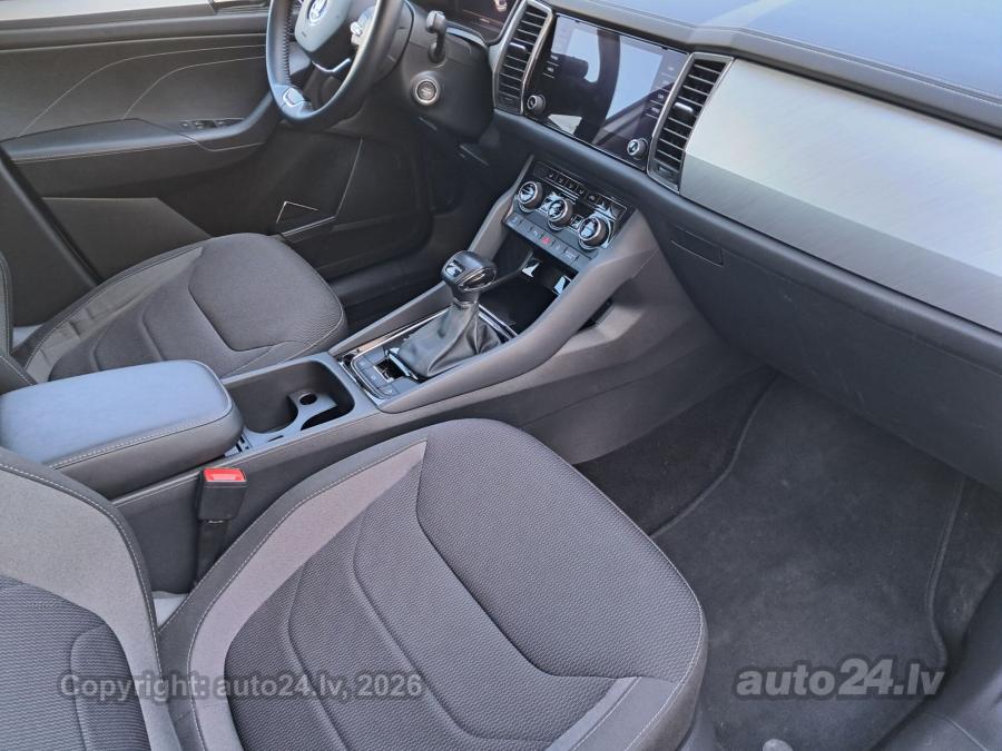 Grey Skoda Kodiaq 2022 in Tallinn, with an engine capacity of 2.00 L and mileage of 84 thousand km for 31900 €, photo 11 on AUTOMOTO.COM.LV