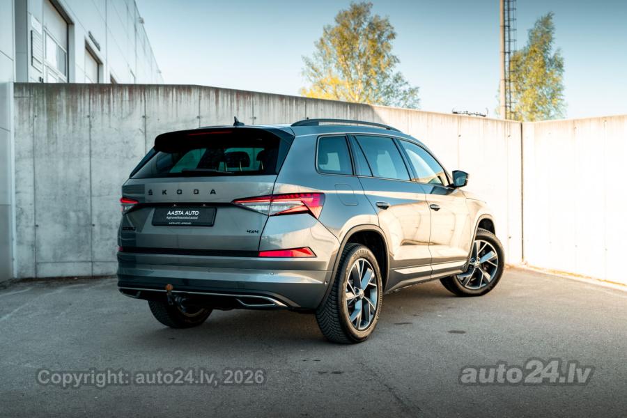 Серый Шкода Kodiaq 2022 в Тарту, объемом двигателя 2.00 л и пробегом 131 тыс. км за 30900 €, фото 3 на AUTOMOTO.COM.LV