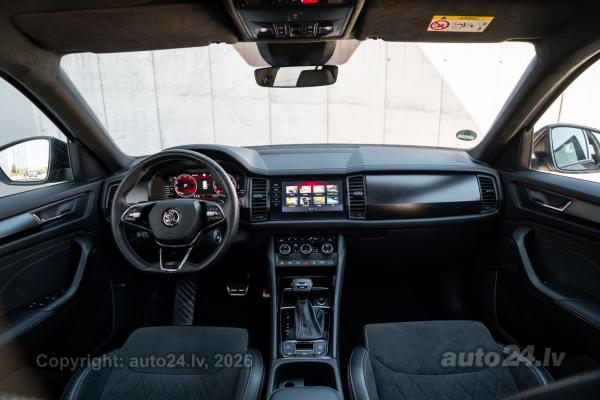 Grey Skoda Kodiaq 2022 in Tartu, with an engine capacity of 2.00 L and mileage of 131 thousand km for 30900 €, photo 4 on AUTOMOTO.COM.LV