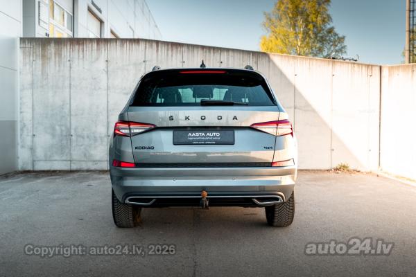 Grey Skoda Kodiaq 2022 in Tartu, with an engine capacity of 2.00 L and mileage of 131 thousand km for 30900 €, photo 6 on AUTOMOTO.COM.LV