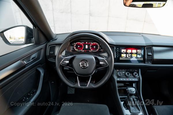 Grey Skoda Kodiaq 2022 in Tartu, with an engine capacity of 2.00 L and mileage of 131 thousand km for 30900 €, photo 8 on AUTOMOTO.COM.LV