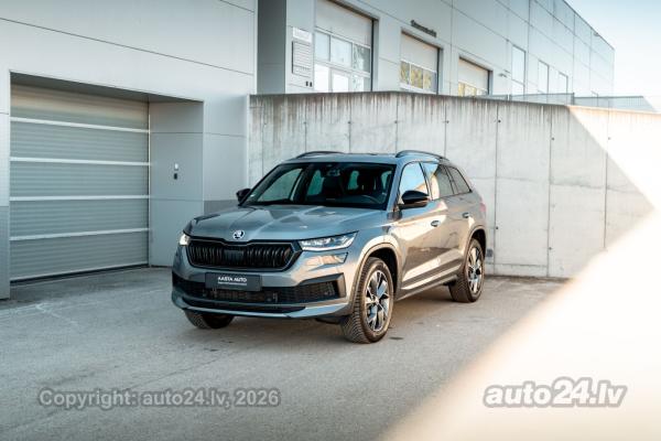 Grey Skoda Kodiaq 2022 in Tartu, with an engine capacity of 2.00 L and mileage of 131 thousand km for 30900 €, photo 9 on AUTOMOTO.COM.LV