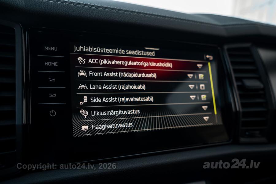 Серый Шкода Kodiaq 2022 в Тарту, объемом двигателя 2.00 л и пробегом 131 тыс. км за 30900 €, фото 27 на AUTOMOTO.COM.LV