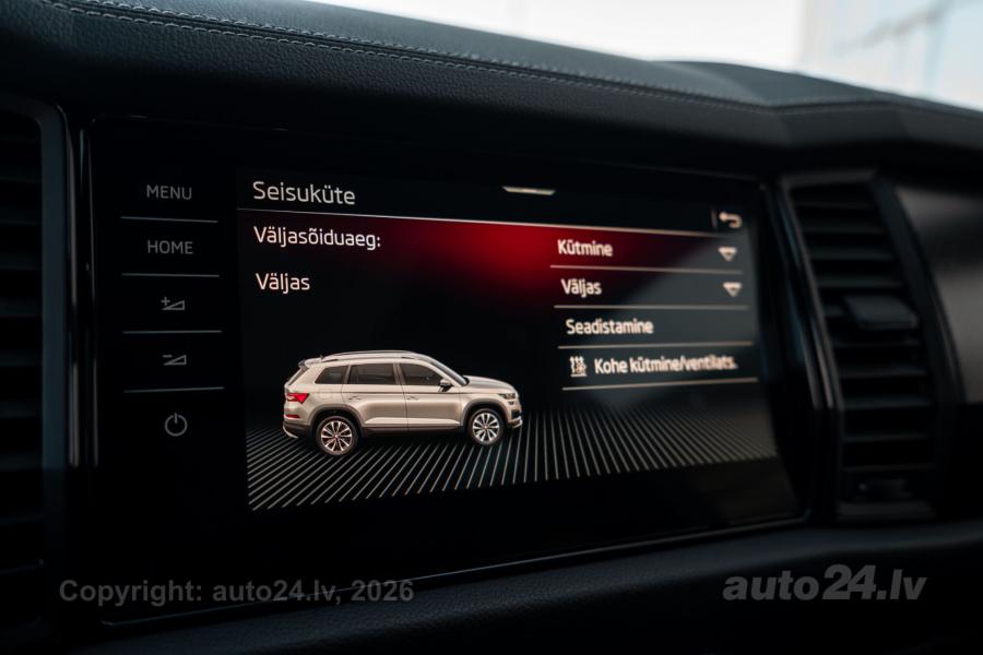 Серый Шкода Kodiaq 2022 в Тарту, объемом двигателя 2.00 л и пробегом 131 тыс. км за 30900 €, фото 31 на AUTOMOTO.COM.LV