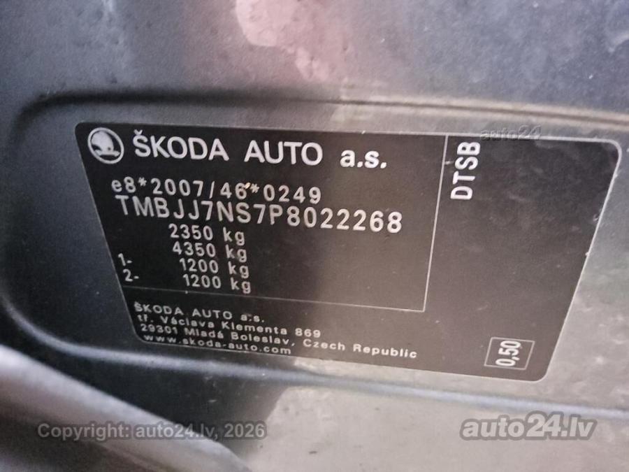 Серый Шкода Kodiaq 2022 в Таллин, объемом двигателя 2.00 л и пробегом 147 тыс. км за 24500 €, фото 11 на AUTOMOTO.COM.LV