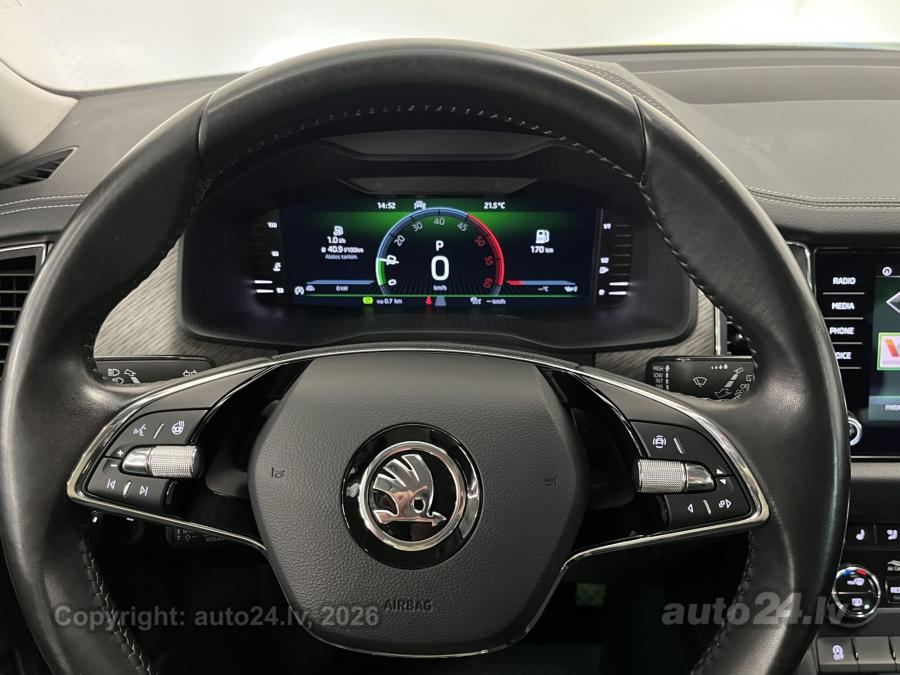 Grey Skoda Kodiaq 2022 in Tallinn, with an engine capacity of 2.00 L and mileage of 228 thousand km for 21000 €, photo 19 on AUTOMOTO.COM.LV