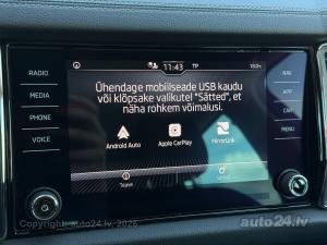 Pelēks Skoda Kodiaq 2022 Pērnava, ar dzinēja tilpumu 2.00 L un nobraukumu 118 tūkst. km par 29950 €, foto 16 vietnē AUTOMOTO.COM.LV