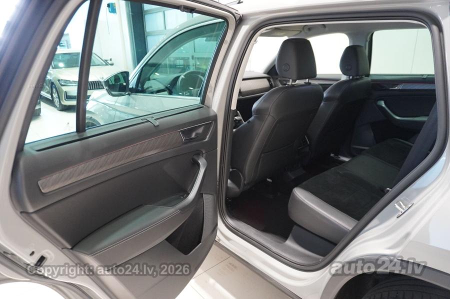 Grey Skoda Kodiaq 2022 in Tallinn, with an engine capacity of 1.50 L and mileage of 41 thousand km for 25900 €, photo 9 on AUTOMOTO.COM.LV