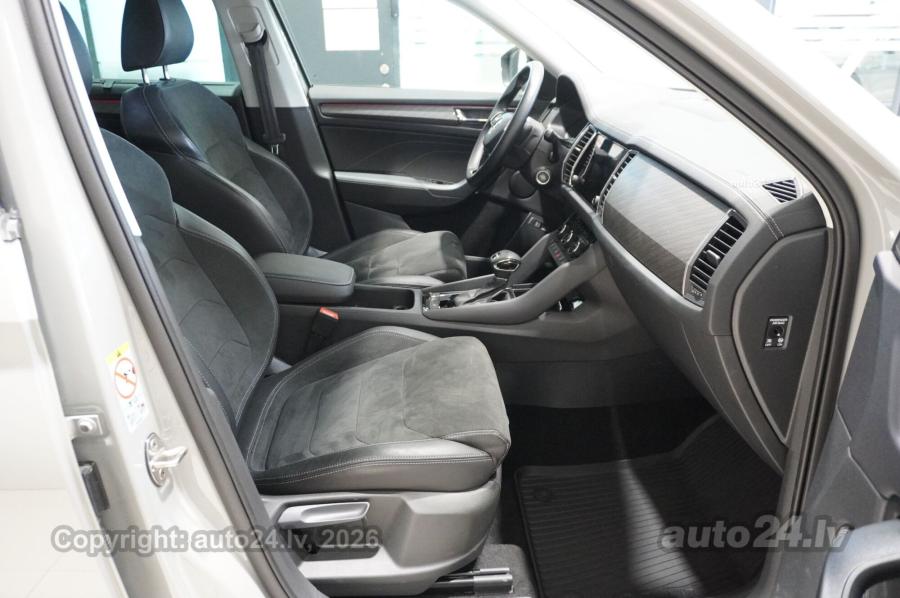 Grey Skoda Kodiaq 2022 in Tallinn, with an engine capacity of 1.50 L and mileage of 41 thousand km for 25900 €, photo 15 on AUTOMOTO.COM.LV