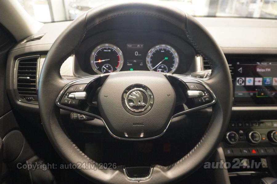 Grey Skoda Kodiaq 2022 in Tallinn, with an engine capacity of 1.50 L and mileage of 41 thousand km for 25900 €, photo 21 on AUTOMOTO.COM.LV
