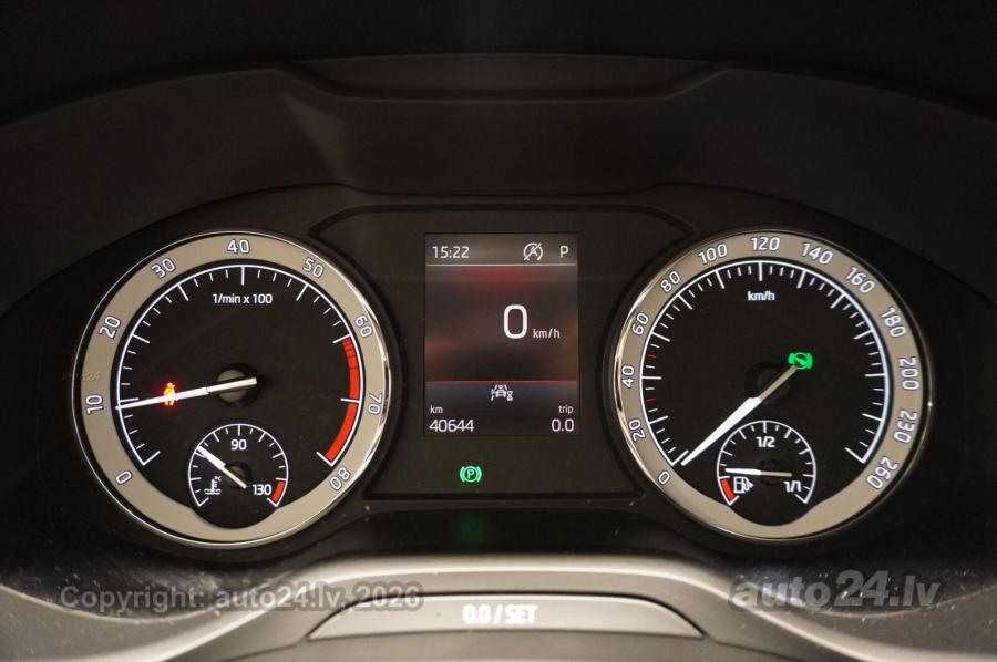 Grey Skoda Kodiaq 2022 in Tallinn, with an engine capacity of 1.50 L and mileage of 41 thousand km for 25900 €, photo 22 on AUTOMOTO.COM.LV
