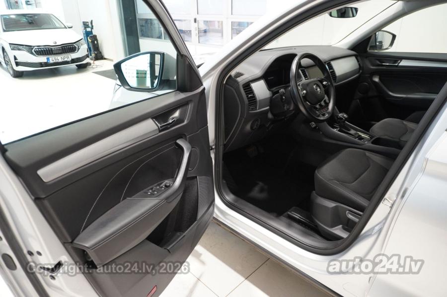 Grey Skoda Kodiaq 2022 in Tallinn, with an engine capacity of 2.00 L and mileage of 86 thousand km for 29900 €, photo 12 on AUTOMOTO.COM.LV