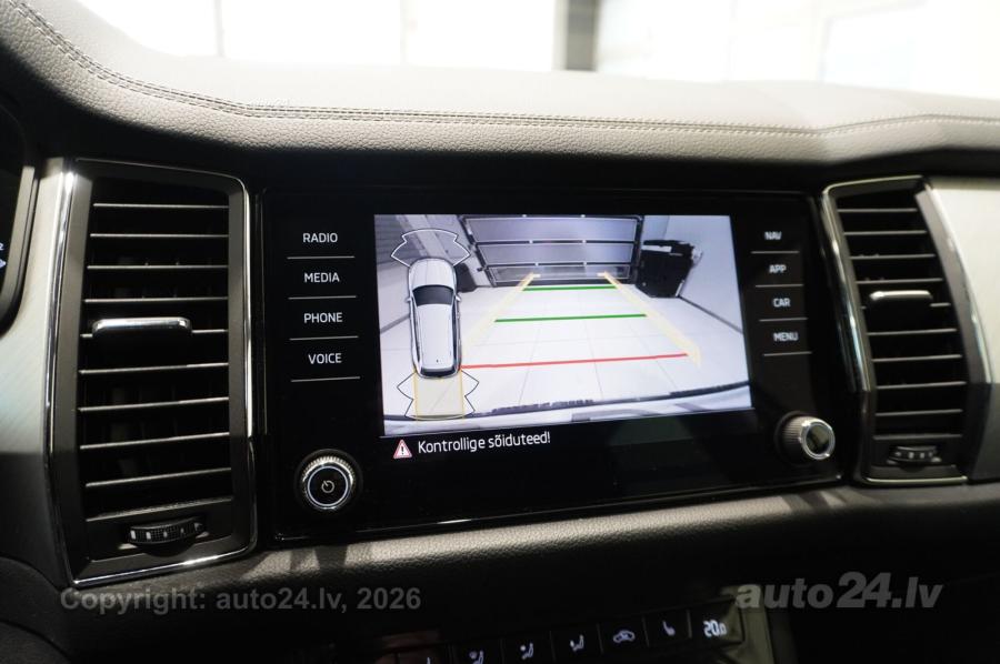 Grey Skoda Kodiaq 2022 in Tallinn, with an engine capacity of 2.00 L and mileage of 86 thousand km for 29900 €, photo 16 on AUTOMOTO.COM.LV