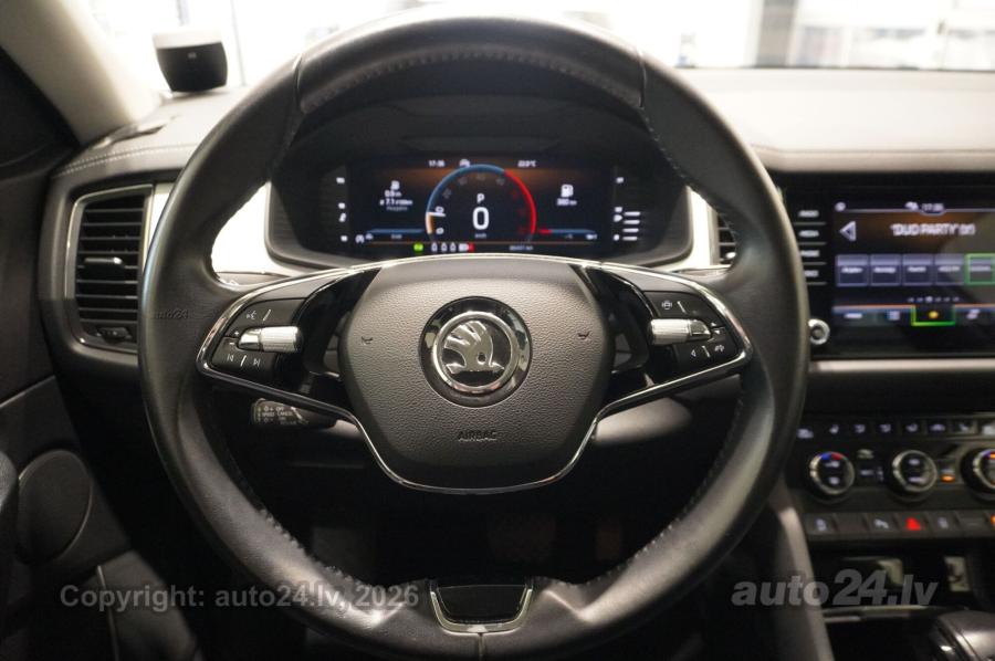 Grey Skoda Kodiaq 2022 in Tallinn, with an engine capacity of 2.00 L and mileage of 86 thousand km for 29900 €, photo 20 on AUTOMOTO.COM.LV