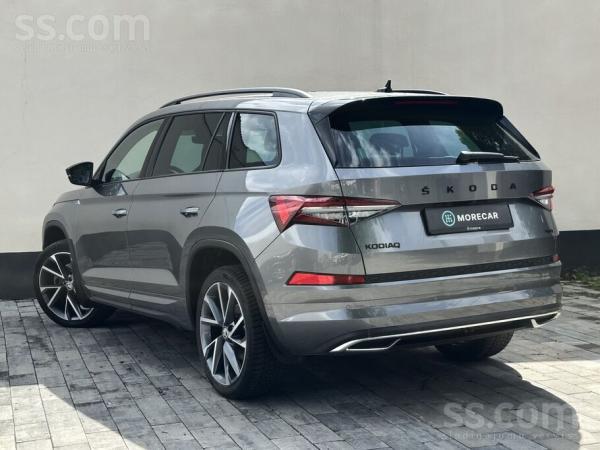 Pelēks Skoda Kodiaq 2022 Rīga, ar dzinēja tilpumu 2.00 L un nobraukumu 93 tūkst. km par 29950 €, foto 6 vietnē AUTOMOTO.COM.LV