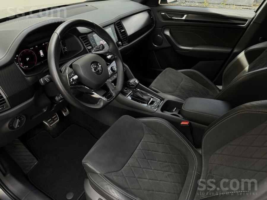 Pelēks Skoda Kodiaq 2022 Rīga, ar dzinēja tilpumu 2.00 L un nobraukumu 93 tūkst. km par 29950 €, foto 8 vietnē AUTOMOTO.COM.LV
