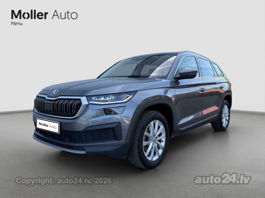Grey Skoda Kodiaq 2022 in Parnu, with an engine capacity of 2.00 L and mileage of 105 thousand km for 32900 €, photo 1 on AUTOMOTO.COM.LV