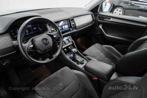 Grey Skoda Kodiaq 2022 in Tallinn, with an engine capacity of 2.00 L and mileage of 106 thousand km for 28900 €, photo 9 on AUTOMOTO.COM.LV