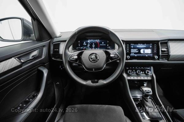 Grey Skoda Kodiaq 2022 in Tallinn, with an engine capacity of 2.00 L and mileage of 106 thousand km for 28900 €, photo 10 on AUTOMOTO.COM.LV